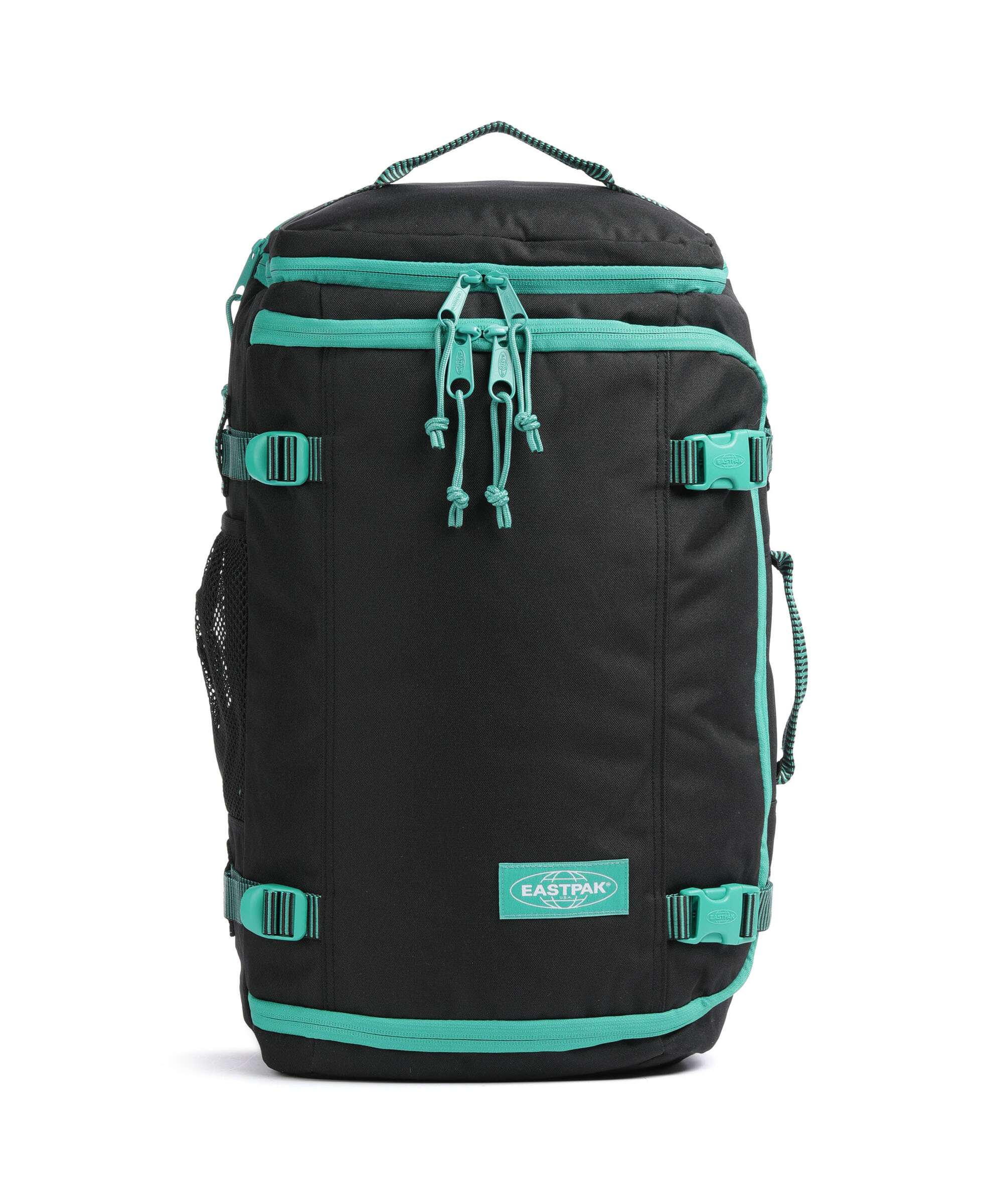 Eastpak Carry-Pack Travel backpack 17″ polyester kontrast stripe black ...