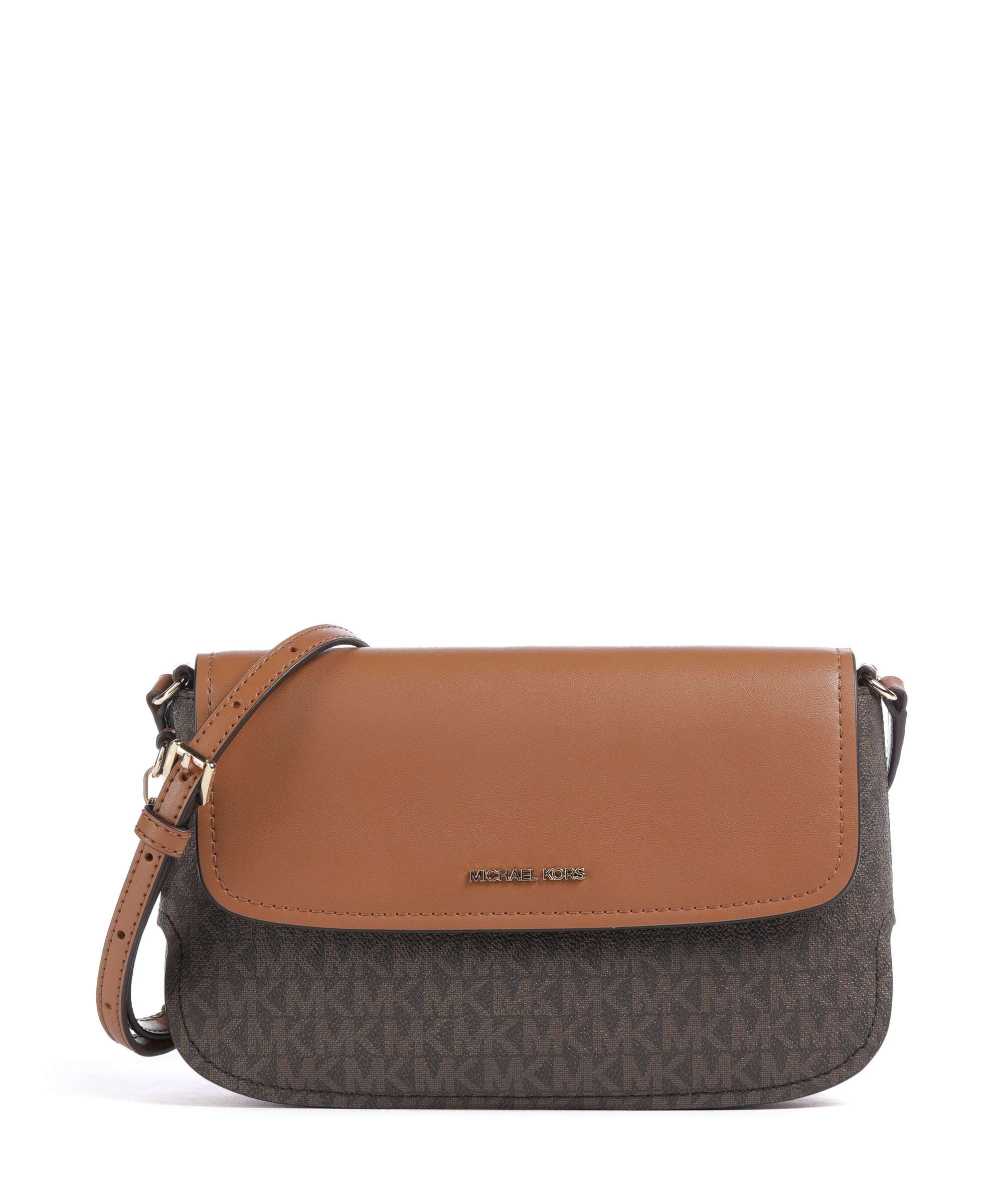 Michael Kors Alice Small Crossbody bag imitation leather brown/acorn ...