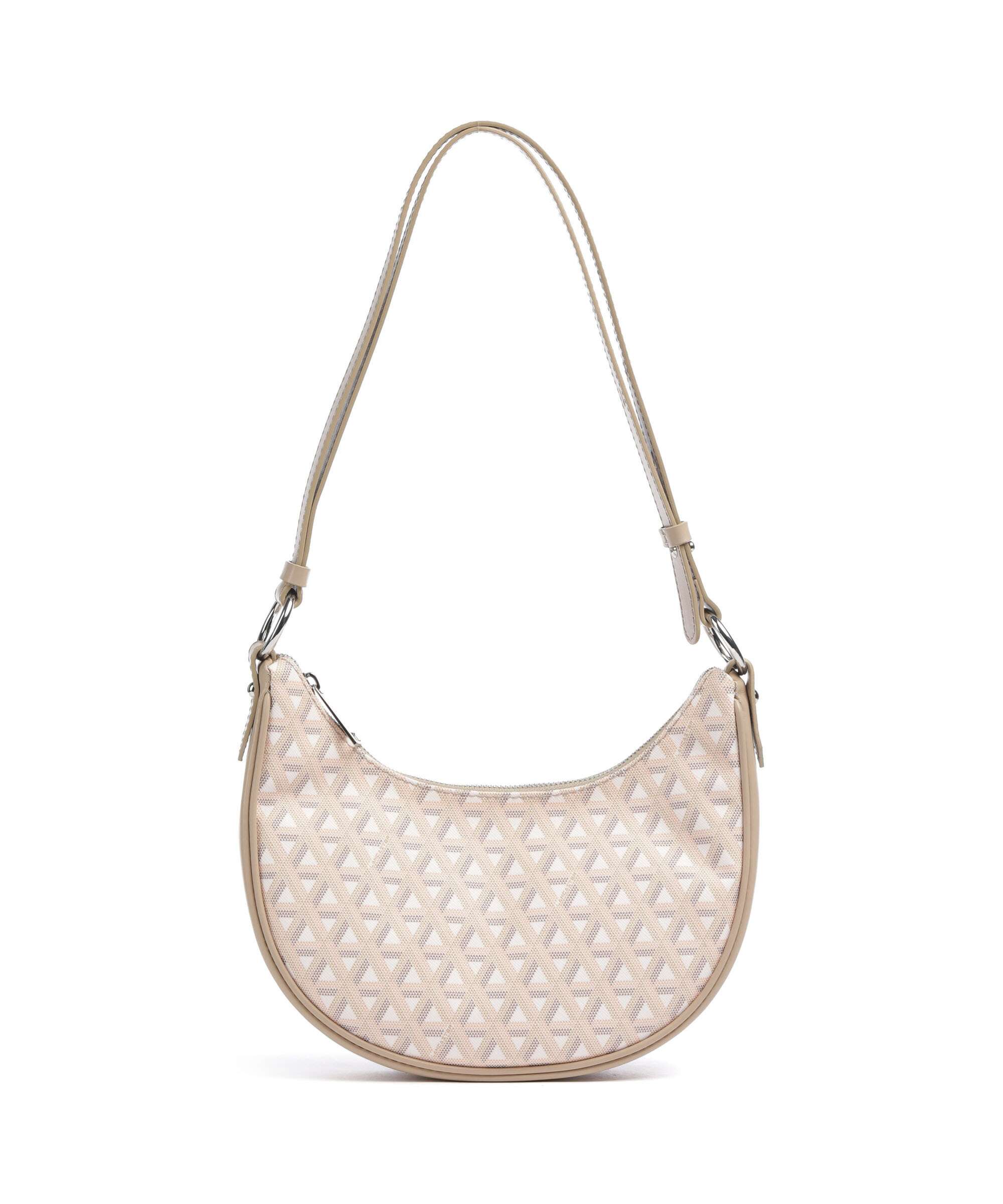 Lancaster Ikon IT Shoulder bag imitation leather beige - 480-102-BEIGE ...