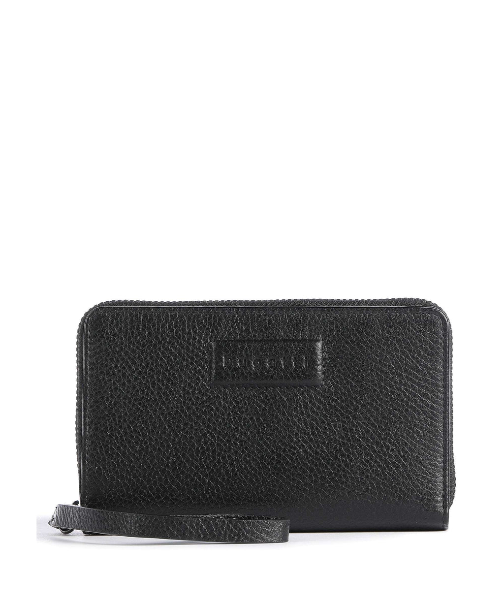 Bugatti Elsa Wallet grained cow leather black - 494625-01 – WARDOW