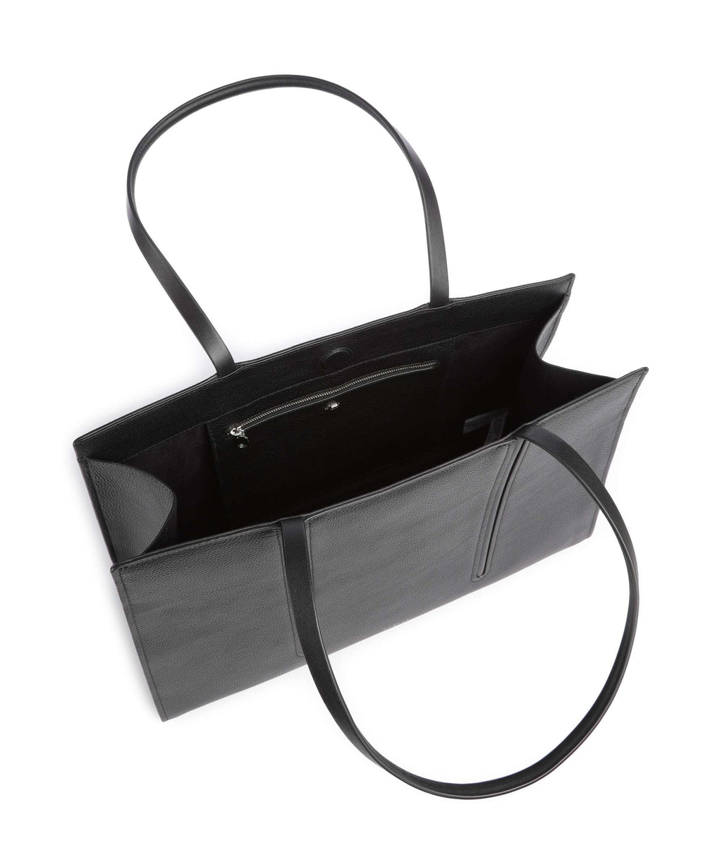 Radley London Portland Place Tote bag grained cow leather black ...