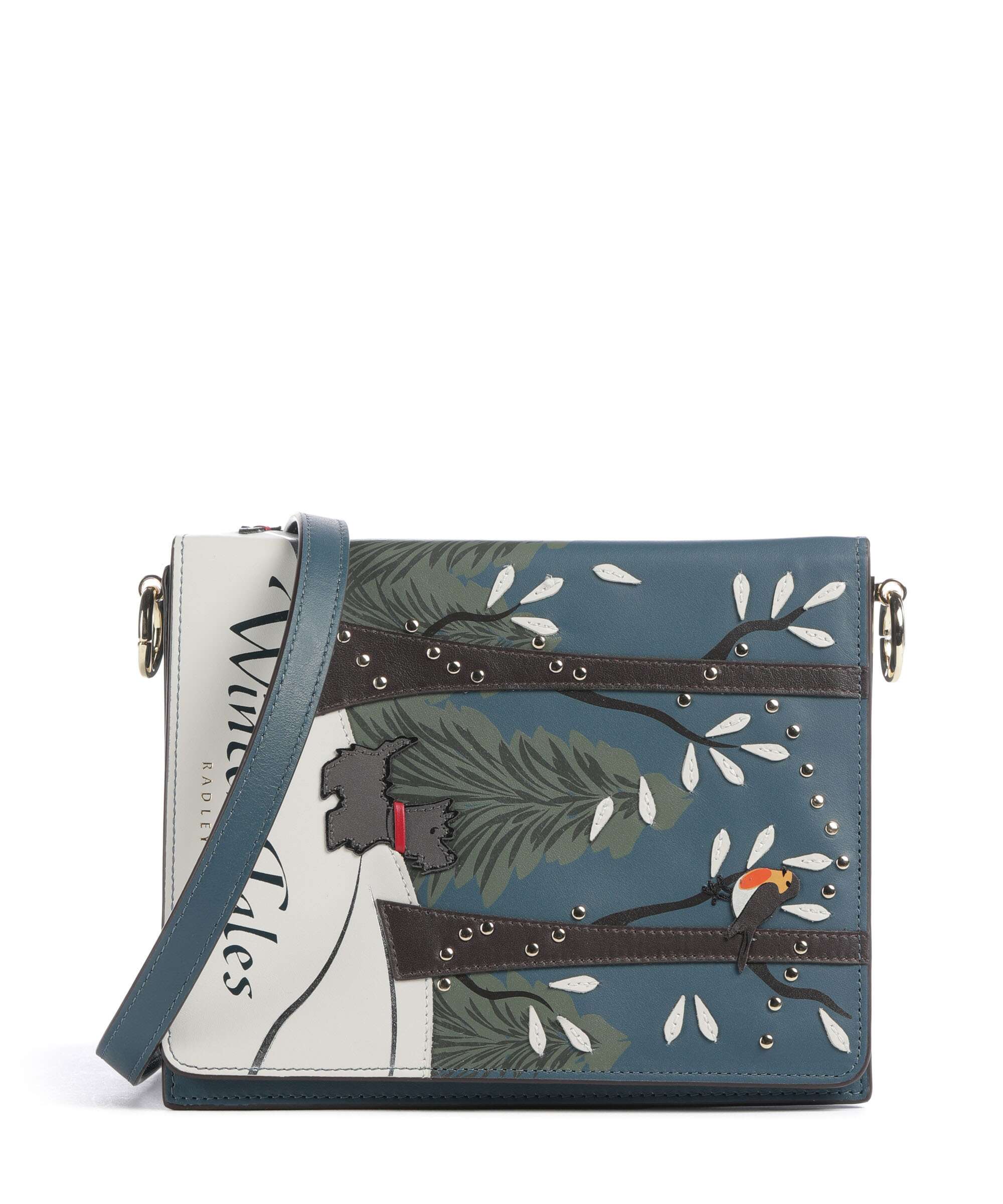 Radley London Book Street Winter Tales Crossbody bag fine grain cow ...