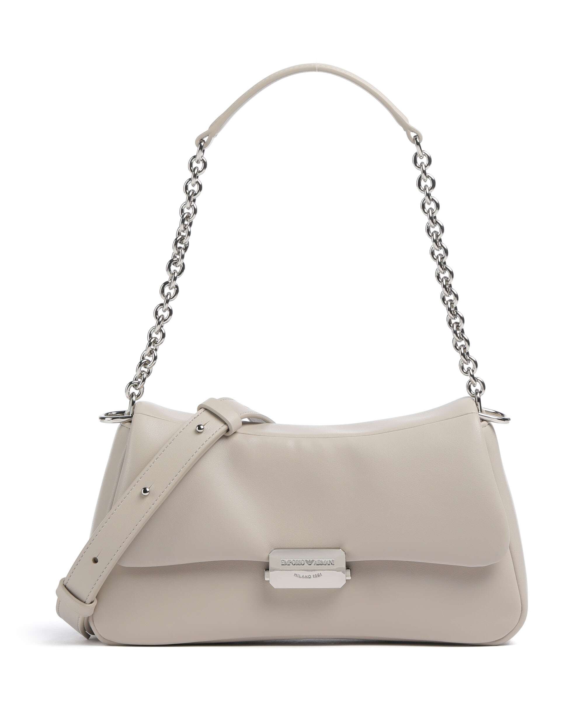 Emporio Armani Cassandra M Shoulder bag fine grain cow leather ...